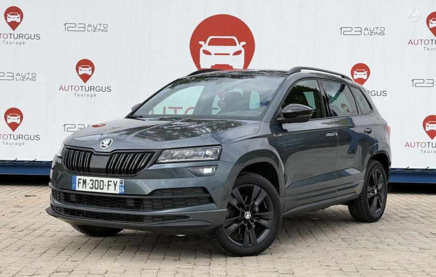 Pelēks Skoda Karoq 2019 Tauragė, ar dzinēja tilpumu 1.97 L un nobraukumu 248 tūkst. km par 14500 €, foto 1 vietnē AUTOMOTO.COM.LV
