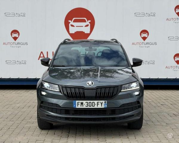 Grey Skoda Karoq 2019 in Taurage, with an engine capacity of 1.97 L and mileage of 248 thousand km for 14500 €, photo 6 on AUTOMOTO.COM.LV