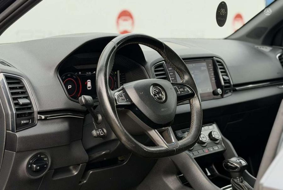 Pelēks Skoda Karoq 2019 Tauragė, ar dzinēja tilpumu 1.97 L un nobraukumu 248 tūkst. km par 14500 €, foto 34 vietnē AUTOMOTO.COM.LV