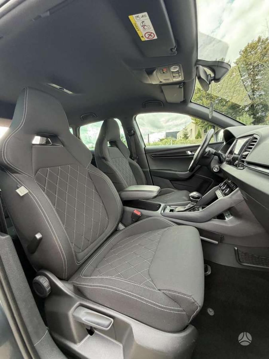Pelēks Skoda Karoq 2019 Tauragė, ar dzinēja tilpumu 1.97 L un nobraukumu 248 tūkst. km par 14500 €, foto 36 vietnē AUTOMOTO.COM.LV