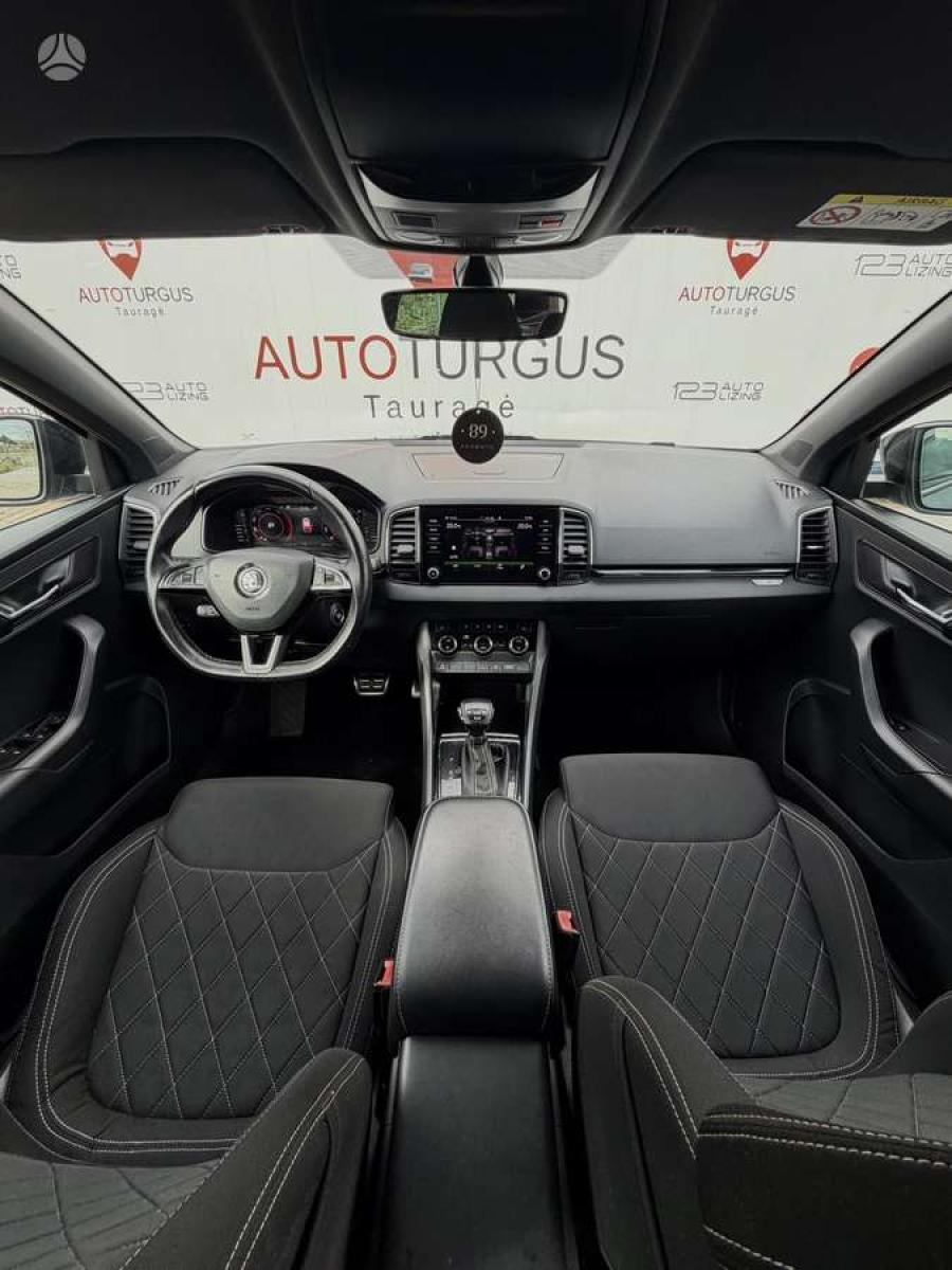 Pelēks Skoda Karoq 2019 Tauragė, ar dzinēja tilpumu 1.97 L un nobraukumu 248 tūkst. km par 14500 €, foto 38 vietnē AUTOMOTO.COM.LV