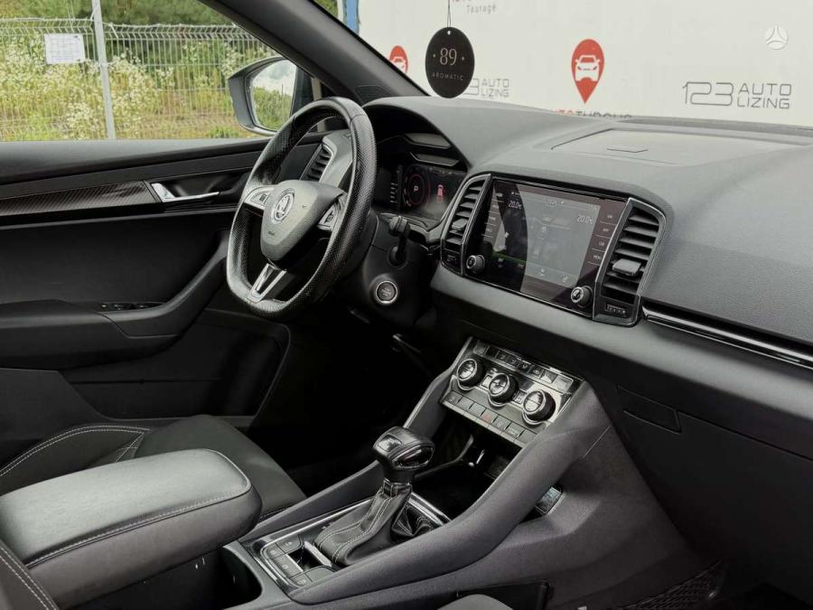 Pelēks Skoda Karoq 2019 Tauragė, ar dzinēja tilpumu 1.97 L un nobraukumu 248 tūkst. km par 14500 €, foto 41 vietnē AUTOMOTO.COM.LV