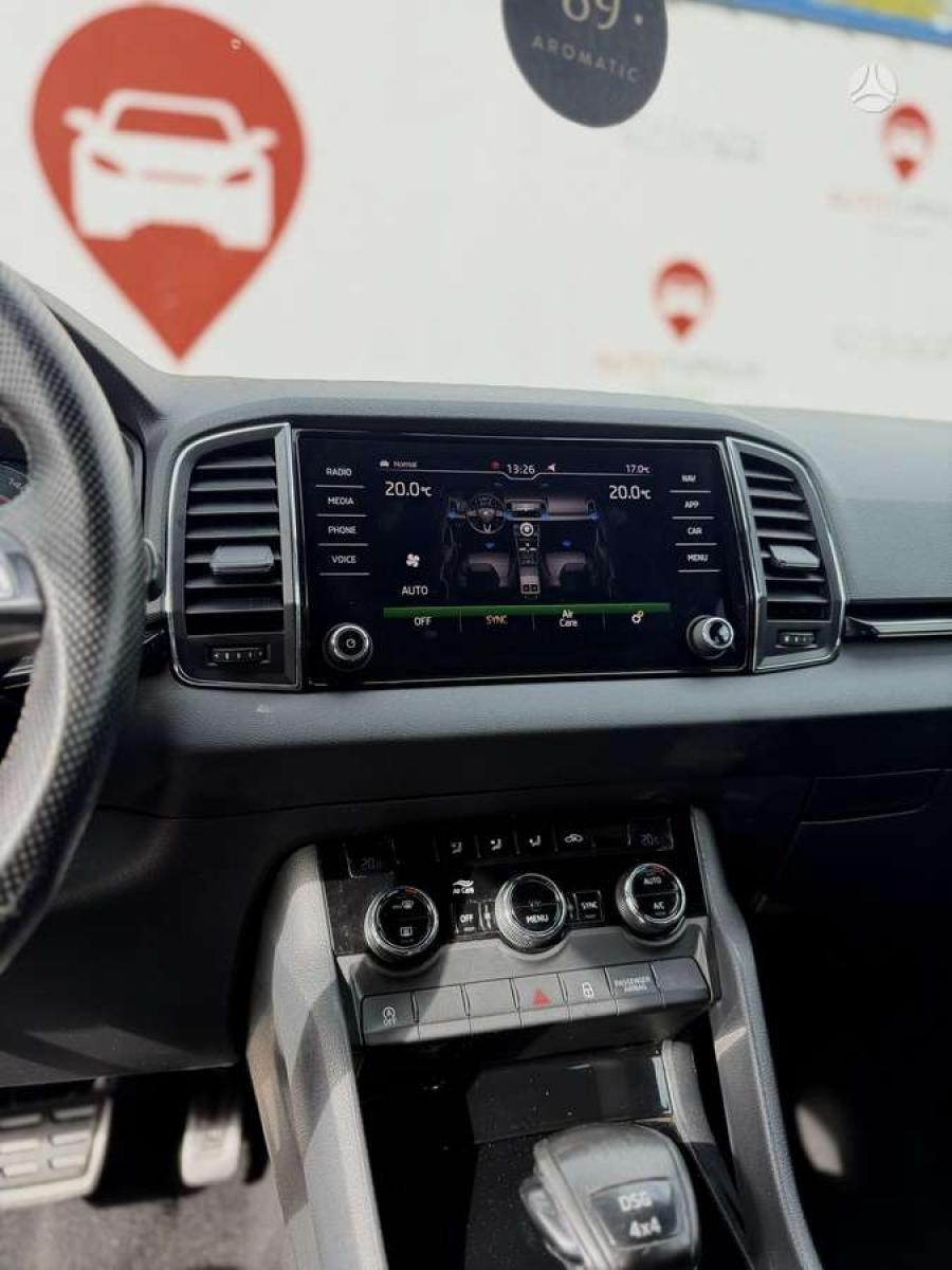 Pelēks Skoda Karoq 2019 Tauragė, ar dzinēja tilpumu 1.97 L un nobraukumu 248 tūkst. km par 14500 €, foto 49 vietnē AUTOMOTO.COM.LV