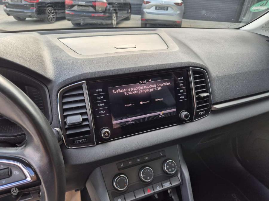Pelēks Skoda Karoq 2019 Utena, ar dzinēja tilpumu 1.50 L un nobraukumu 176 tūkst. km par 13990 €, foto 22 vietnē AUTOMOTO.COM.LV