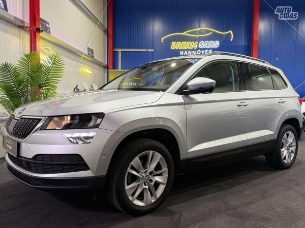 Grey Skoda Karoq 2020 in Kaunas, with an engine capacity of 1.50 L and mileage of 87 thousand km for 24715 €, photo 1 on AUTOMOTO.COM.LV