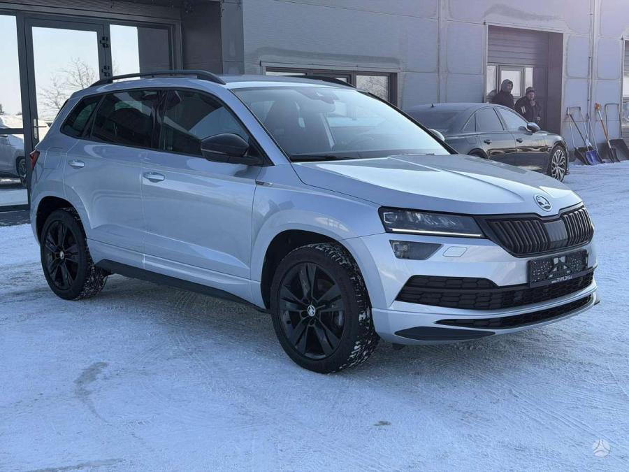 Pelēks Skoda Karoq 2020 Šauļi, ar dzinēja tilpumu 1.50 L un nobraukumu 179 tūkst. km par 18599 €, foto 2 vietnē AUTOMOTO.COM.LV
