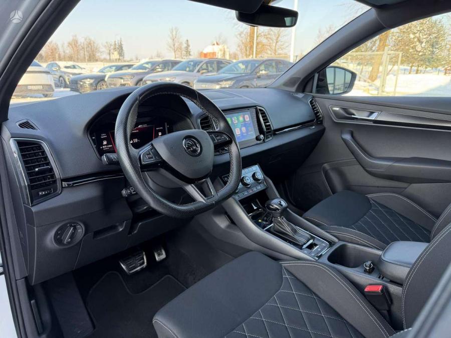 Pelēks Skoda Karoq 2020 Šauļi, ar dzinēja tilpumu 1.50 L un nobraukumu 179 tūkst. km par 18599 €, foto 10 vietnē AUTOMOTO.COM.LV