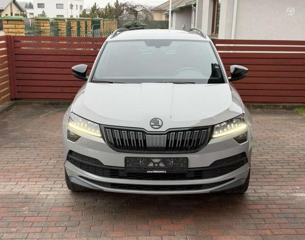 Pelēks Skoda Karoq 2020 Šauļi, ar dzinēja tilpumu 1.50 L un nobraukumu 193 tūkst. km par 18290 €, foto 3 vietnē AUTOMOTO.COM.LV