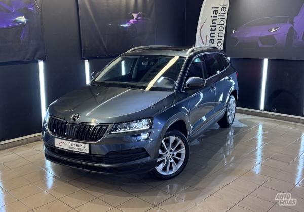 Pelēks Skoda Karoq 2020 Avižieniai, ar dzinēja tilpumu 1.50 L un nobraukumu 145 tūkst. km par 18500 €, foto 1 vietnē AUTOMOTO.COM.LV