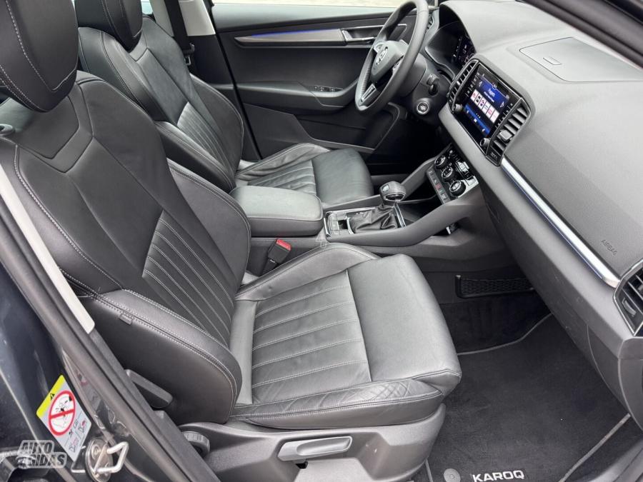 Pelēks Skoda Karoq 2020 Avižieniai, ar dzinēja tilpumu 1.50 L un nobraukumu 145 tūkst. km par 18500 €, foto 9 vietnē AUTOMOTO.COM.LV