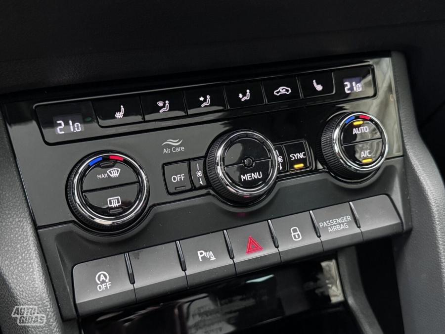 Pelēks Skoda Karoq 2020 Avižieniai, ar dzinēja tilpumu 1.50 L un nobraukumu 145 tūkst. km par 18500 €, foto 29 vietnē AUTOMOTO.COM.LV