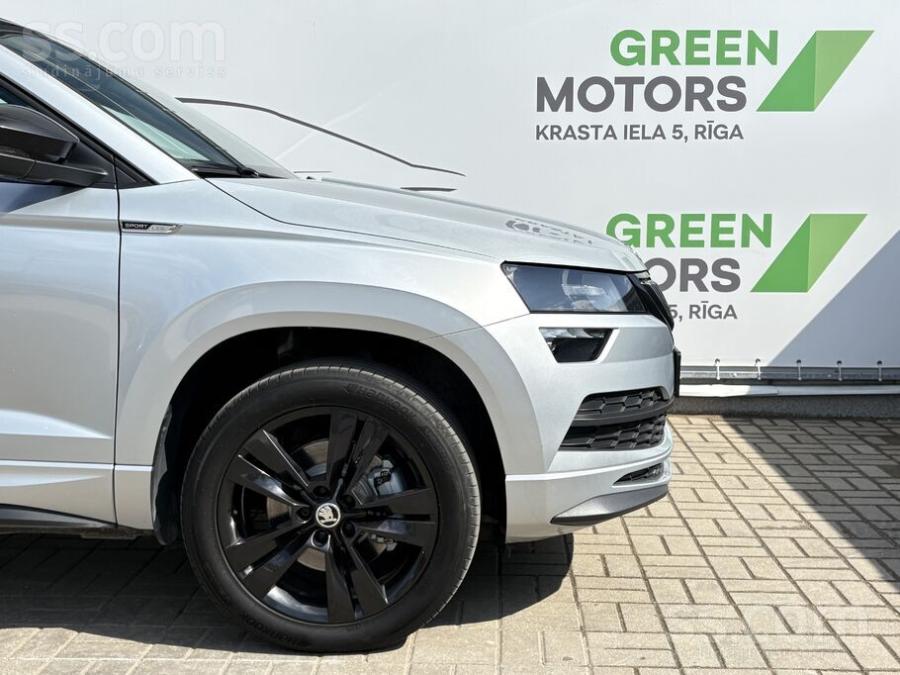 Grey Skoda Karoq 2020 in Riga, with an engine capacity of 2.00 L and mileage of 133 thousand km for 21300 €, photo 34 on AUTOMOTO.COM.LV