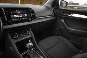 Grey Skoda Karoq 2020 in Jelgava, with an engine capacity of 1.50 L and mileage of 166 thousand km for 16599 €, photo 10 on AUTOMOTO.COM.LV