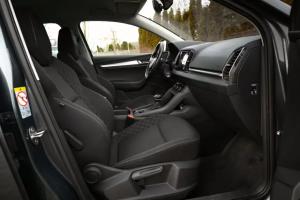 Grey Skoda Karoq 2020 in Jelgava, with an engine capacity of 1.50 L and mileage of 166 thousand km for 16599 €, photo 12 on AUTOMOTO.COM.LV