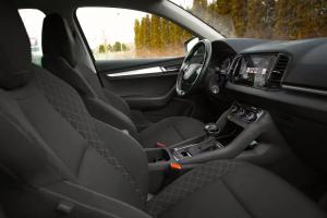Grey Skoda Karoq 2020 in Jelgava, with an engine capacity of 1.50 L and mileage of 166 thousand km for 16599 €, photo 13 on AUTOMOTO.COM.LV