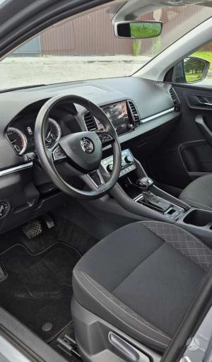 Pelēks Skoda Karoq 2020 Šauļi, ar dzinēja tilpumu 1.50 L un nobraukumu 217 tūkst. km par 15250 €, foto 8 vietnē AUTOMOTO.COM.LV