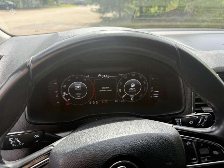 Pelēks Skoda Karoq 2020 Ukmergė, ar dzinēja tilpumu 1.60 L un nobraukumu 155 tūkst. km par 11800 €, foto 9 vietnē AUTOMOTO.COM.LV