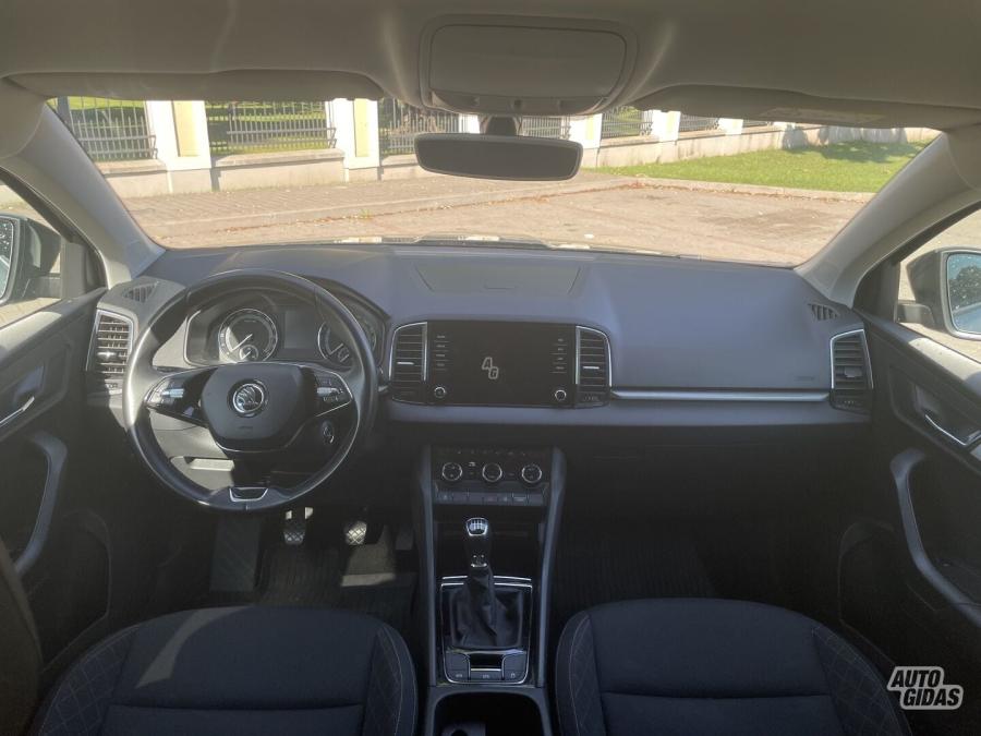 Grey Skoda Karoq 2020 in Vilkaviskis, with an engine capacity of 1.60 L and mileage of 187 thousand km for 14500 €, photo 12 on AUTOMOTO.COM.LV