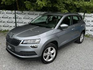Grey Skoda Karoq 2020 in Vilnius, with an engine capacity of 1.97 L and mileage of 221 thousand km for 12900 €, photo  on AUTOMOTO.COM.LV