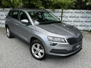 Grey Skoda Karoq 2020 in Vilnius, with an engine capacity of 1.97 L and mileage of 221 thousand km for 12900 €, photo 4 on AUTOMOTO.COM.LV