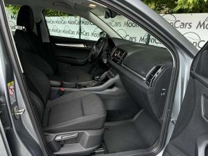 Grey Skoda Karoq 2020 in Vilnius, with an engine capacity of 1.97 L and mileage of 221 thousand km for 12900 €, photo 14 on AUTOMOTO.COM.LV