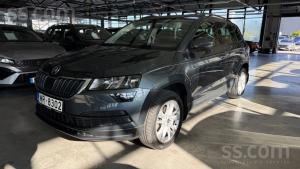 Grey Skoda Karoq 2020 in Riga, with an engine capacity of 1.50 L and mileage of 88 thousand km for 16900 €, photo  on AUTOMOTO.COM.LV