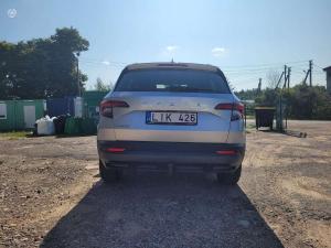 Grey Skoda Karoq 2020 in Vilnius, with an engine capacity of 1.60 L and mileage of 196 thousand km for 12500 €, photo 4 on AUTOMOTO.COM.LV