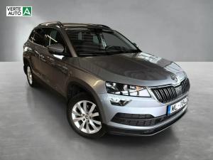 Pelēks Skoda Karoq 2020 Rīga, ar dzinēja tilpumu 1.40 L un nobraukumu 52 tūkst. km par 18990 €, foto  vietnē AUTOMOTO.COM.LV
