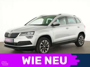 Grey Skoda Karoq 2021 in Kaunas, with an engine capacity of 1.50 L and mileage of 55 thousand km for 23656 €, photo  on AUTOMOTO.COM.LV
