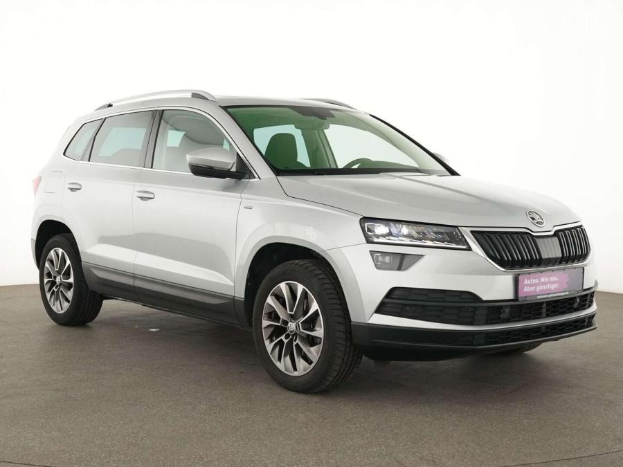 Pelēks Skoda Karoq 2021 Kauņa, ar dzinēja tilpumu 1.50 L un nobraukumu 55 tūkst. km par 23656 €, foto 4 vietnē AUTOMOTO.COM.LV