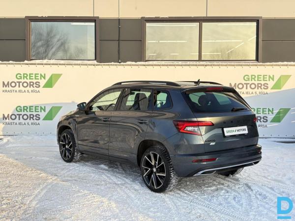 Grey Skoda Karoq 2021 in Tukums, with an engine capacity of 1.50 L and mileage of 61 thousand km for 23500 €, photo 2 on AUTOMOTO.COM.LV