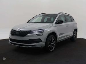 Grey Skoda Karoq 2021 in Siauliai, with an engine capacity of 1.50 L and mileage of 201 thousand km for 17700 €, photo  on AUTOMOTO.COM.LV