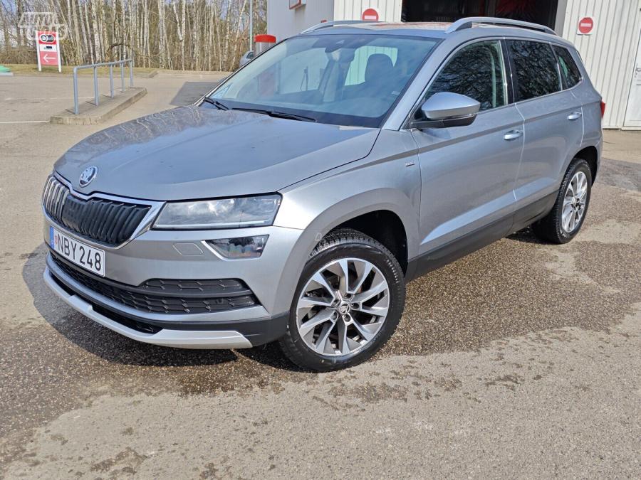 Pelēks Skoda Karoq 2021 Kauņa, ar dzinēja tilpumu 2.00 L un nobraukumu 165 tūkst. km par 15600 €, foto 1 vietnē AUTOMOTO.COM.LV