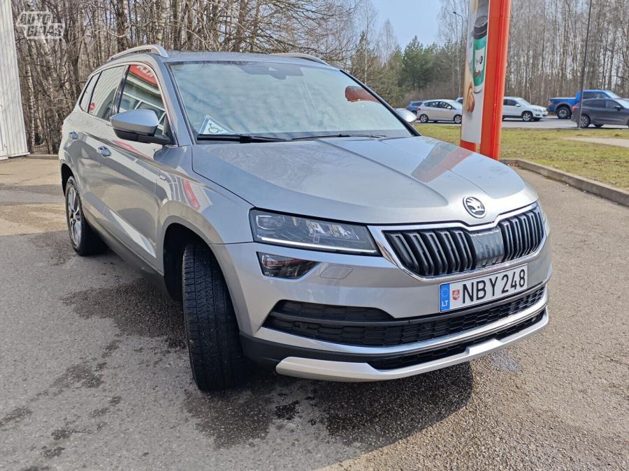 Pelēks Skoda Karoq 2021 Kauņa, ar dzinēja tilpumu 2.00 L un nobraukumu 165 tūkst. km par 15600 €, foto 6 vietnē AUTOMOTO.COM.LV