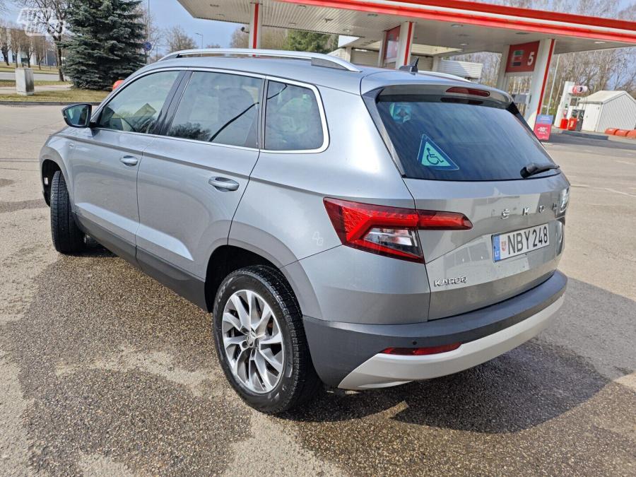 Pelēks Skoda Karoq 2021 Kauņa, ar dzinēja tilpumu 2.00 L un nobraukumu 165 tūkst. km par 15600 €, foto 15 vietnē AUTOMOTO.COM.LV