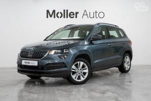 Grey Skoda Karoq 2021 in Vilnius, with an engine capacity of 2.00 L and mileage of 158 thousand km for 18600 €, photo  on AUTOMOTO.COM.LV