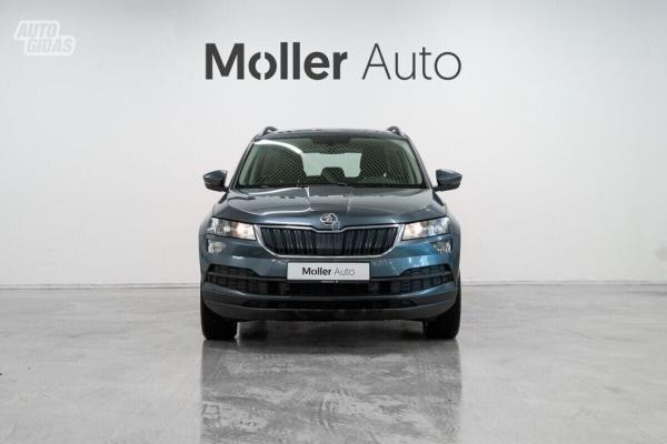 Grey Skoda Karoq 2021 in Vilnius, with an engine capacity of 2.00 L and mileage of 158 thousand km for 18600 €, photo 5 on AUTOMOTO.COM.LV