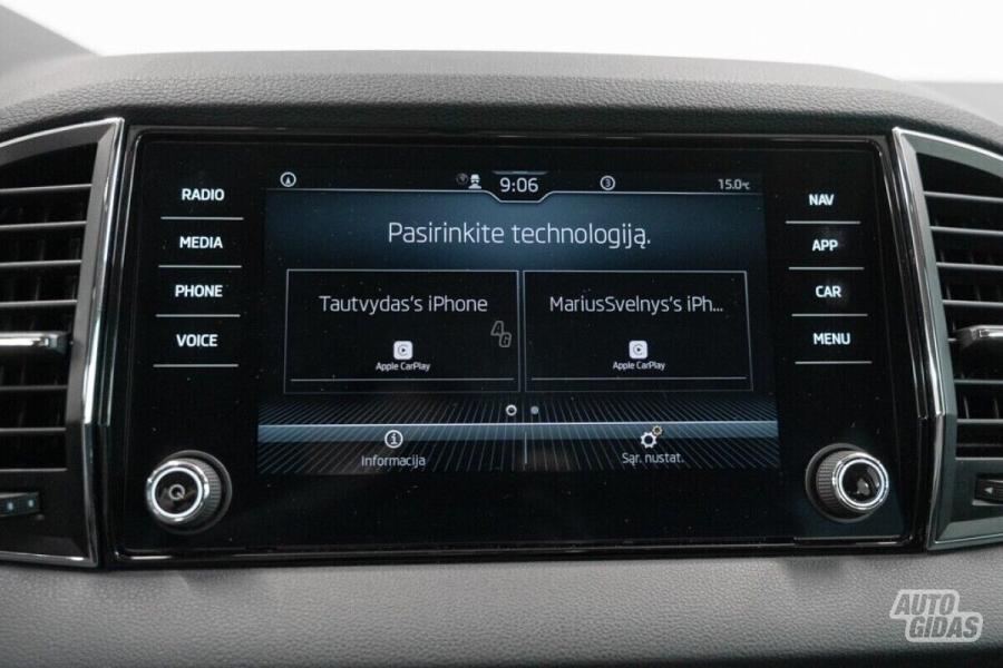 Grey Skoda Karoq 2021 in Vilnius, with an engine capacity of 2.00 L and mileage of 175 thousand km for 18100 €, photo 13 on AUTOMOTO.COM.LV