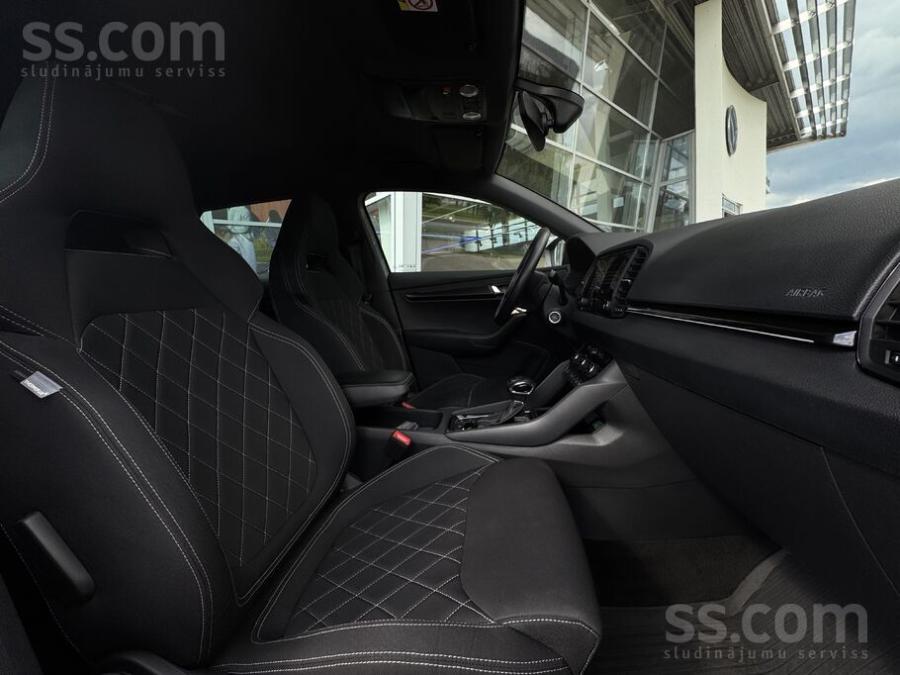 Pelēks Skoda Karoq 2021 Valmiera, ar dzinēja tilpumu 1.50 L un nobraukumu 216 tūkst. km par 16400 €, foto 22 vietnē AUTOMOTO.COM.LV