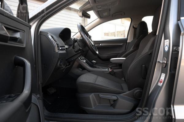 Grey Skoda Karoq 2021 in Jelgava, with an engine capacity of 2.00 L and mileage of 176 thousand km for 17800 €, photo 7 on AUTOMOTO.COM.LV