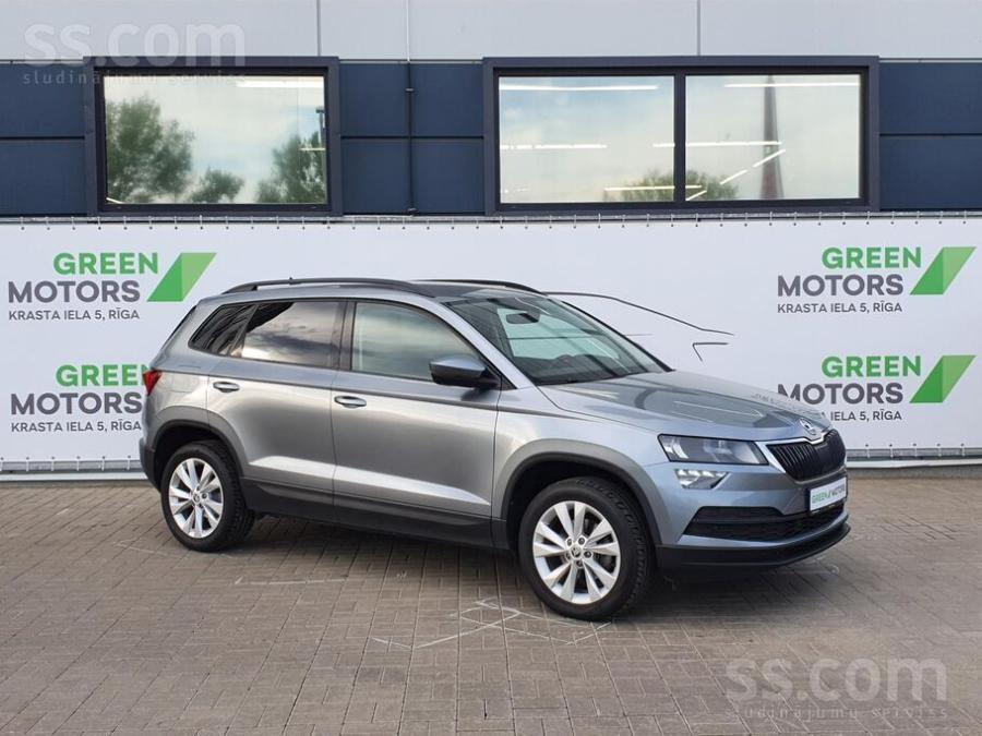 Pelēks Skoda Karoq 2021 Rīga, ar dzinēja tilpumu 1.50 L un nobraukumu 96 tūkst. km par 19900 €, foto 3 vietnē AUTOMOTO.COM.LV