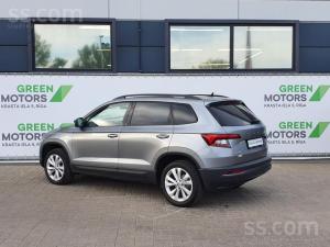 Pelēks Skoda Karoq 2021 Rīga, ar dzinēja tilpumu 1.50 L un nobraukumu 96 tūkst. km par 19900 €, foto 6 vietnē AUTOMOTO.COM.LV
