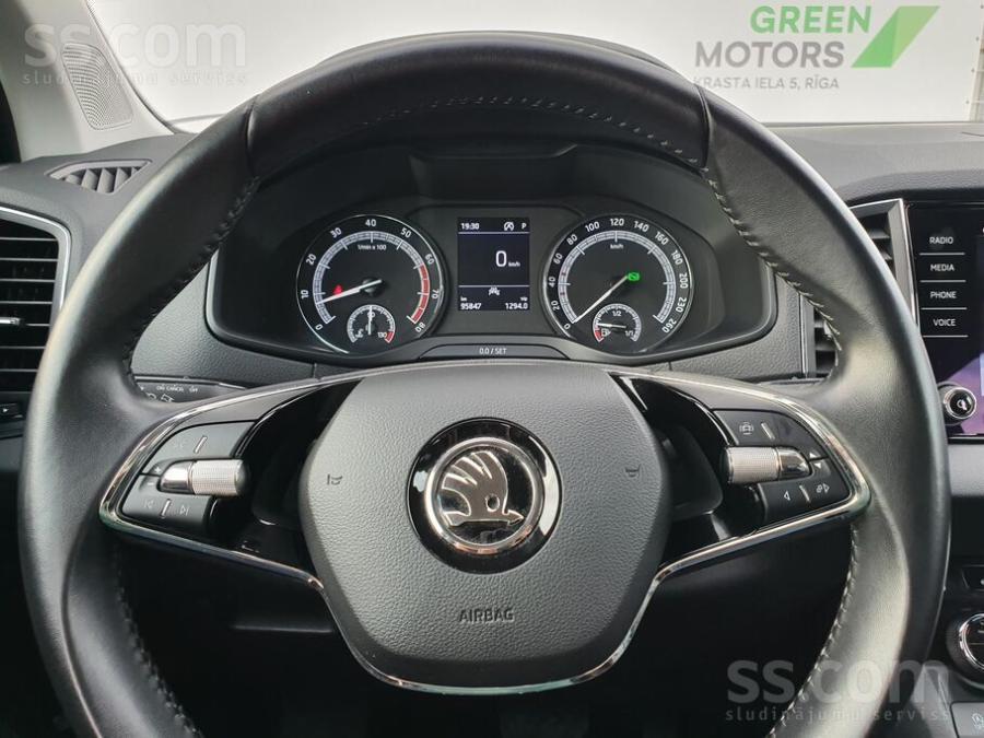 Pelēks Skoda Karoq 2021 Rīga, ar dzinēja tilpumu 1.50 L un nobraukumu 96 tūkst. km par 19900 €, foto 14 vietnē AUTOMOTO.COM.LV