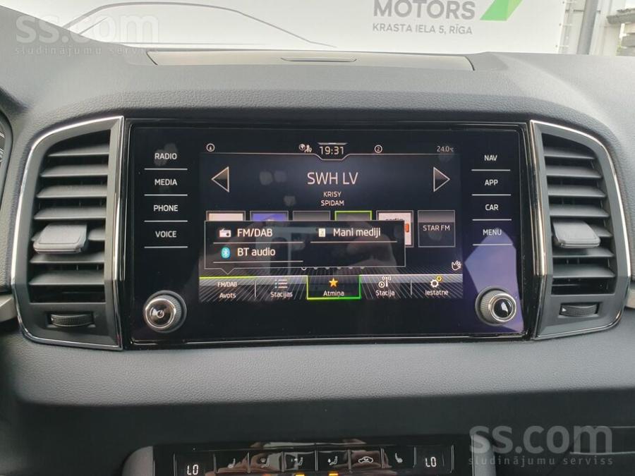 Pelēks Skoda Karoq 2021 Rīga, ar dzinēja tilpumu 1.50 L un nobraukumu 96 tūkst. km par 19900 €, foto 18 vietnē AUTOMOTO.COM.LV