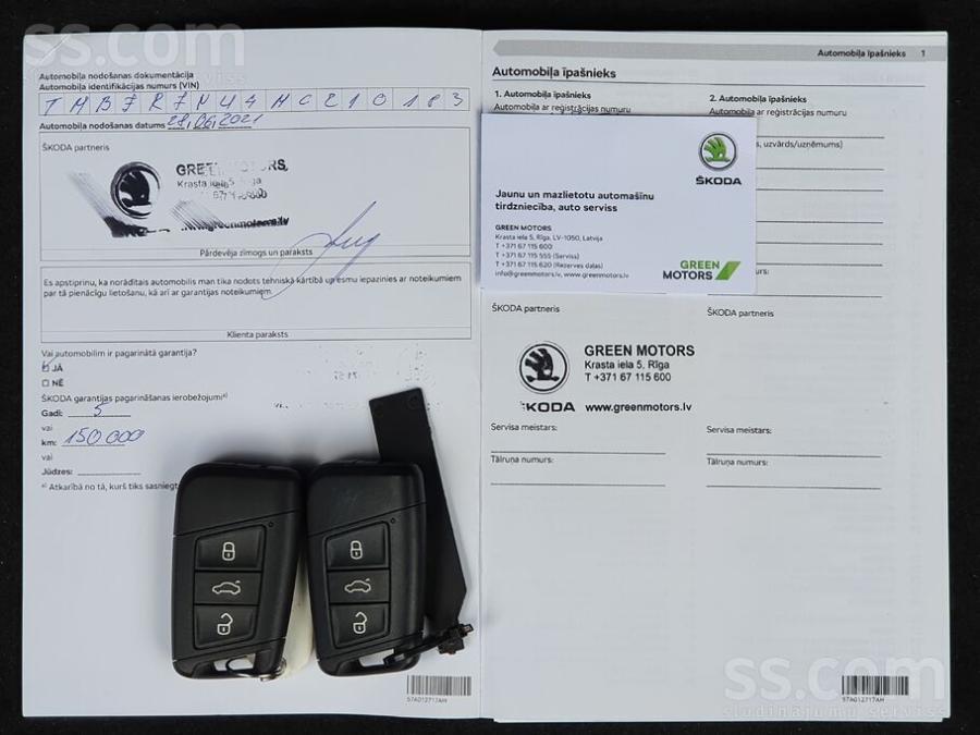 Pelēks Skoda Karoq 2021 Rīga, ar dzinēja tilpumu 1.50 L un nobraukumu 96 tūkst. km par 19900 €, foto 36 vietnē AUTOMOTO.COM.LV