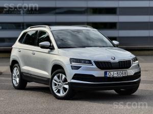 Pelēks Skoda Karoq 2021 Rīga, ar dzinēja tilpumu 2.00 L un nobraukumu 183 tūkst. km par 15600 €, foto 3 vietnē AUTOMOTO.COM.LV