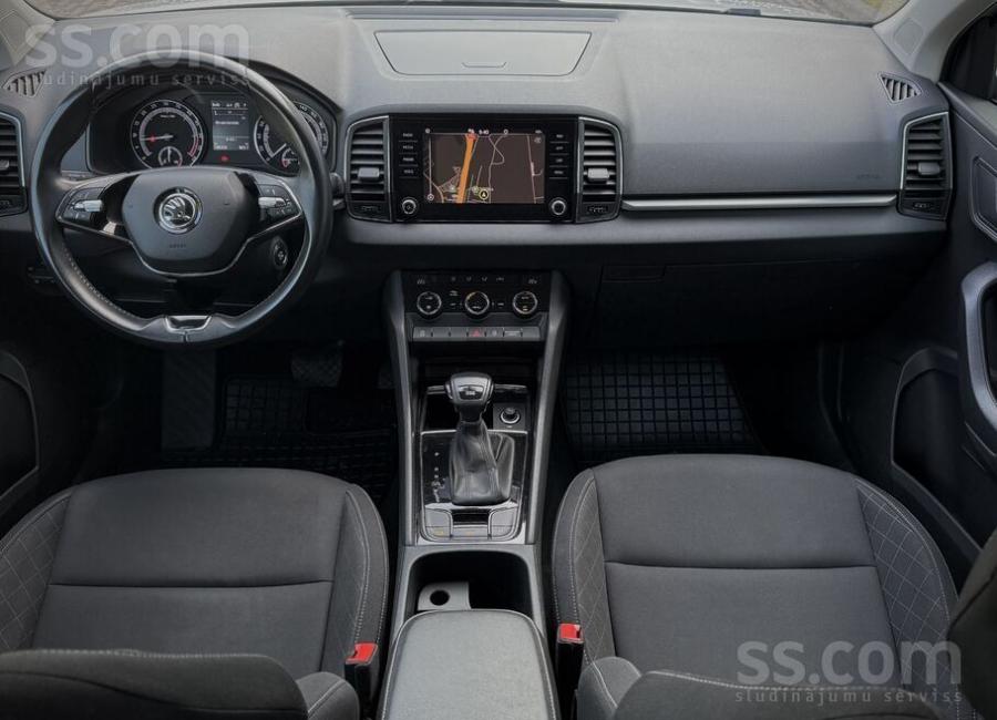 Pelēks Skoda Karoq 2021 Rīga, ar dzinēja tilpumu 2.00 L un nobraukumu 183 tūkst. km par 15600 €, foto 9 vietnē AUTOMOTO.COM.LV