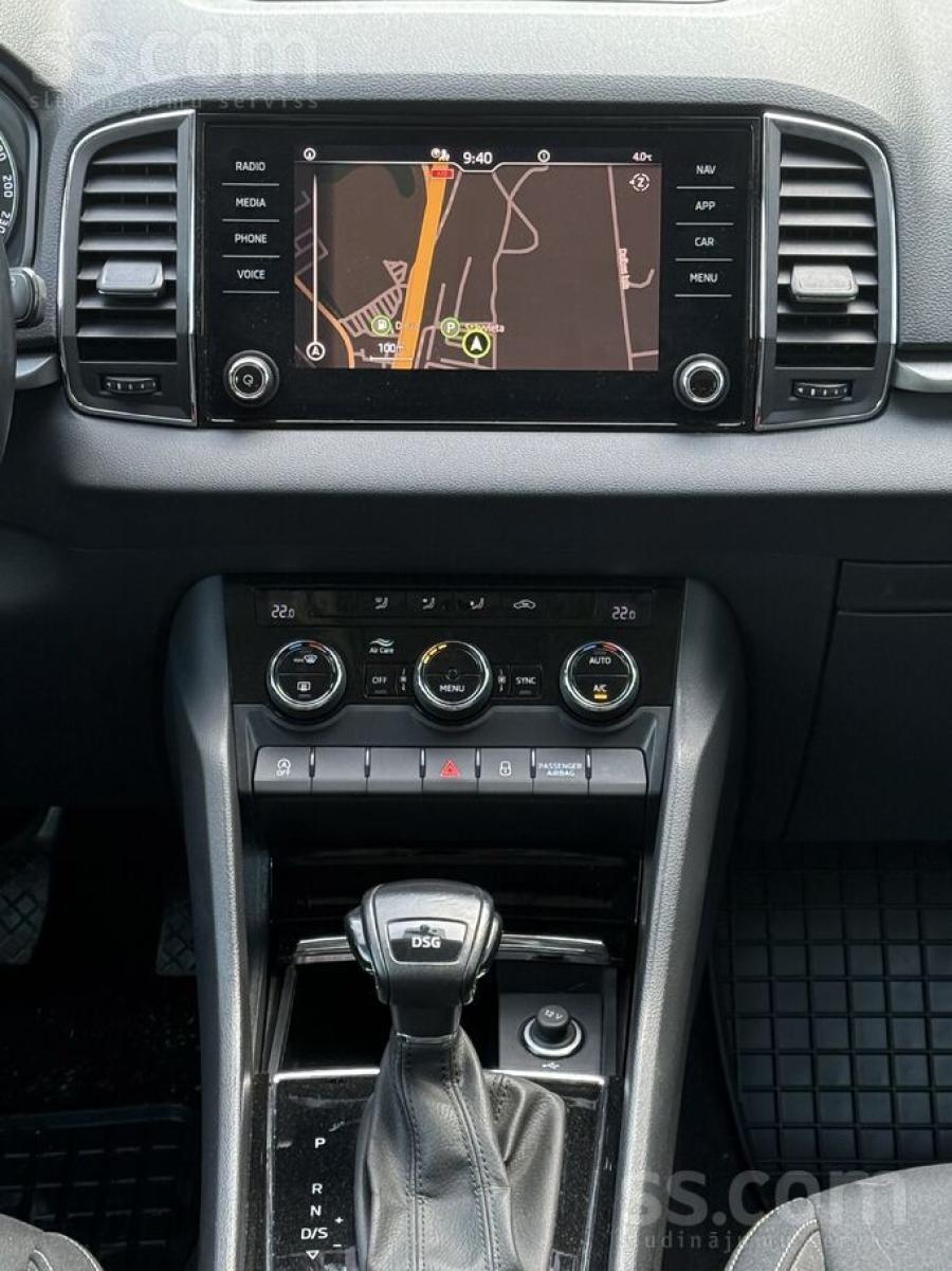 Pelēks Skoda Karoq 2021 Rīga, ar dzinēja tilpumu 2.00 L un nobraukumu 183 tūkst. km par 15600 €, foto 16 vietnē AUTOMOTO.COM.LV