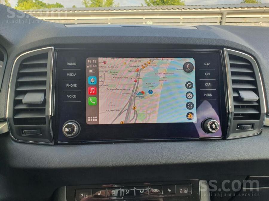 Серый Шкода Karoq 2021 в Рига, объемом двигателя 1.50 л и пробегом 68 тыс. км за 21900 €, фото 23 на AUTOMOTO.COM.LV
