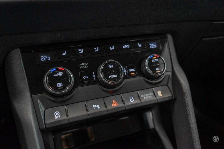 Pelēks Skoda Karoq 2021 Viļņa, ar dzinēja tilpumu 2.00 L un nobraukumu 175 tūkst. km par 16600 €, foto 15 vietnē AUTOMOTO.COM.LV